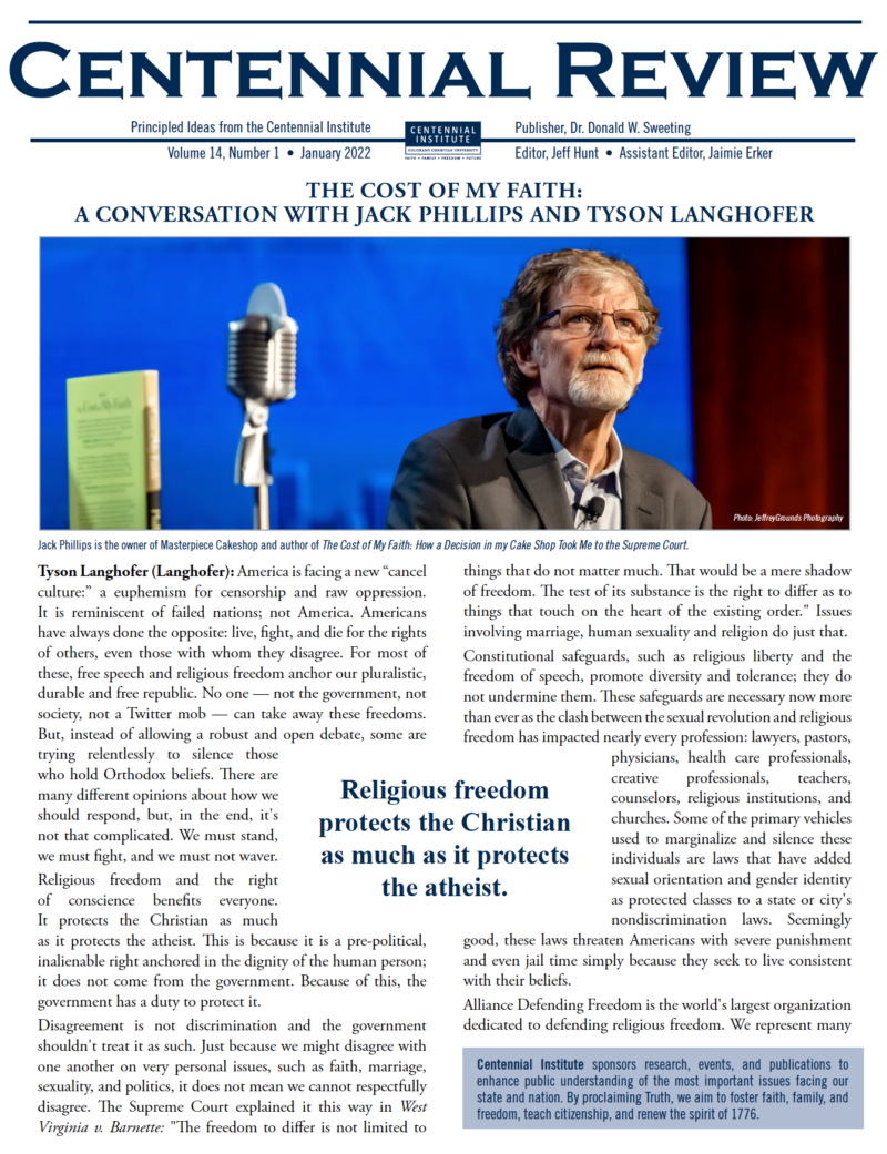 Centennial Review - Centennial Institute