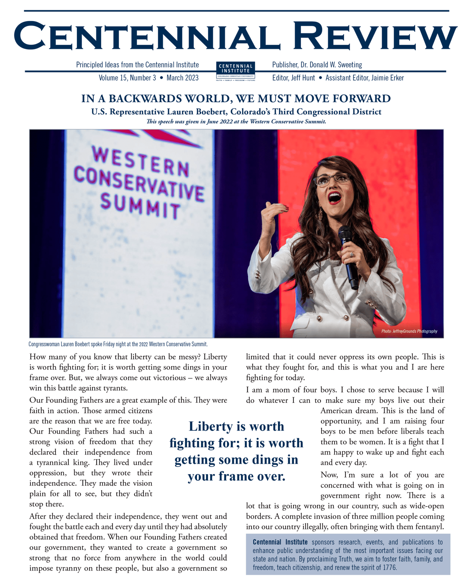 Publications - Centennial Institute